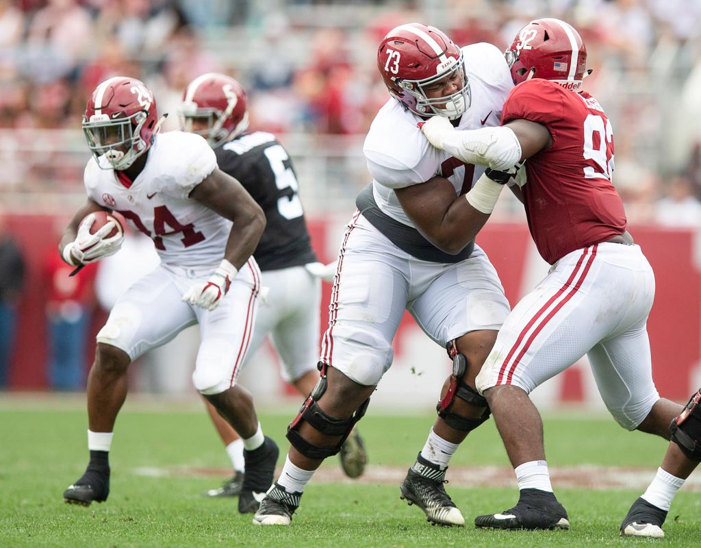 Evan Neal Scouting Report - Draft Dive |Draft Profile|Alabama, OT
